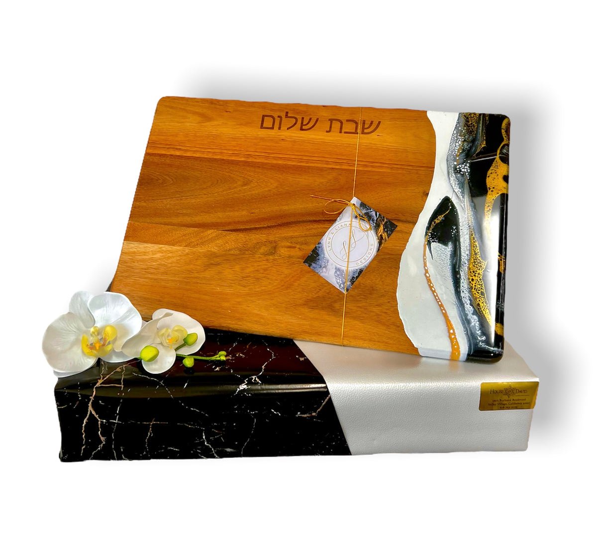 Challah Board Gift Set – House Of David Judaica